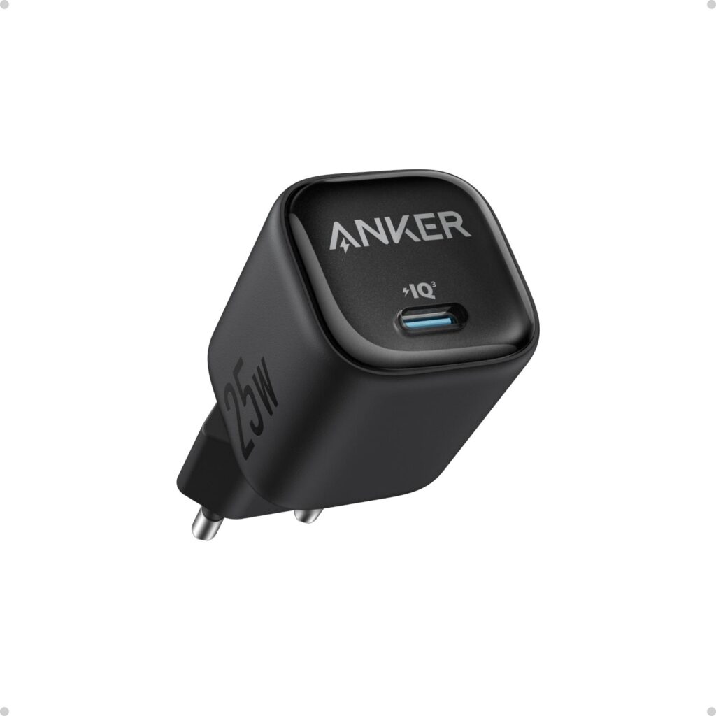 25W Anker Compact USB C PD Charger - 1 Port Black | South Africa