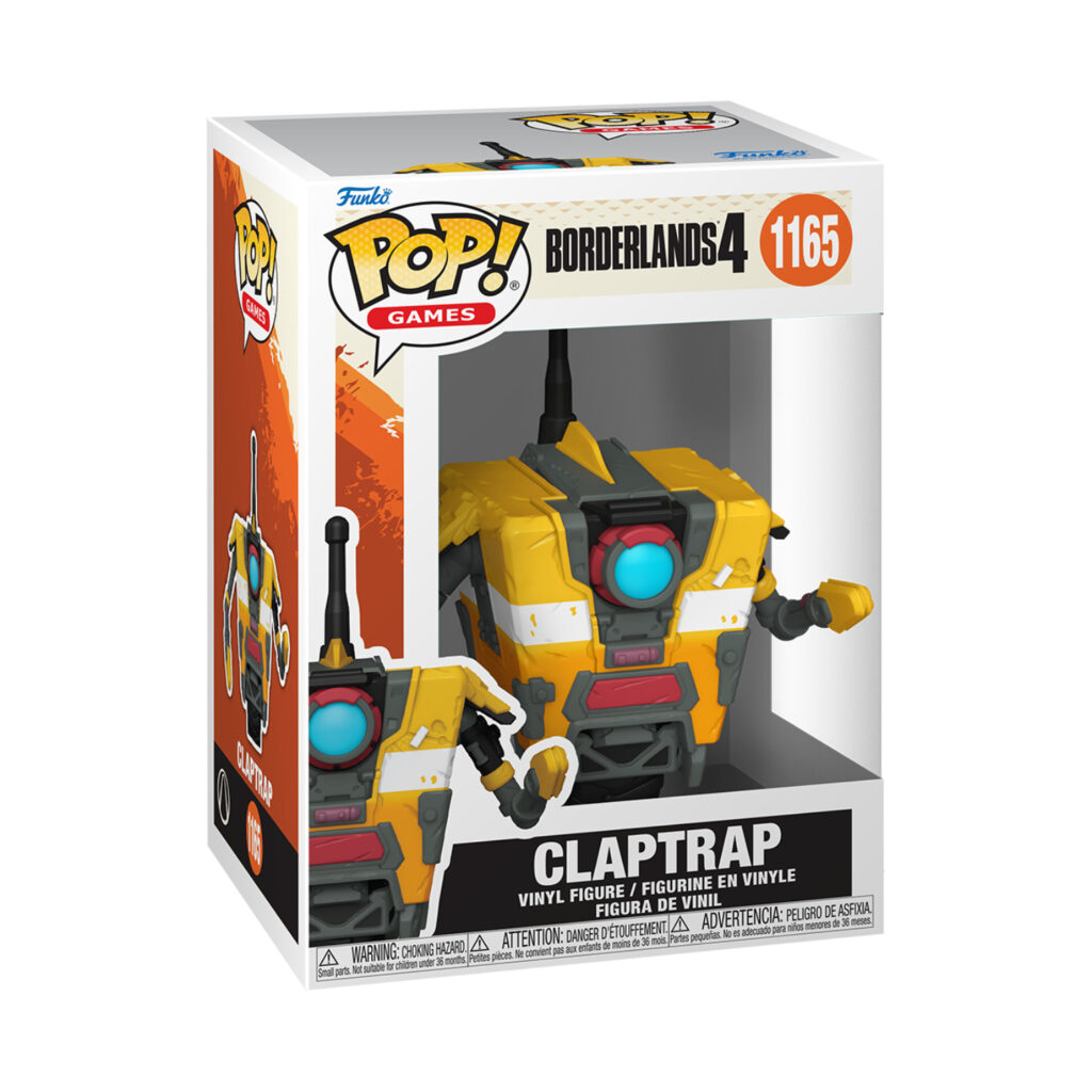 Claptrap – Borderlands 4 Funko Pop Vinyl Figure #1165