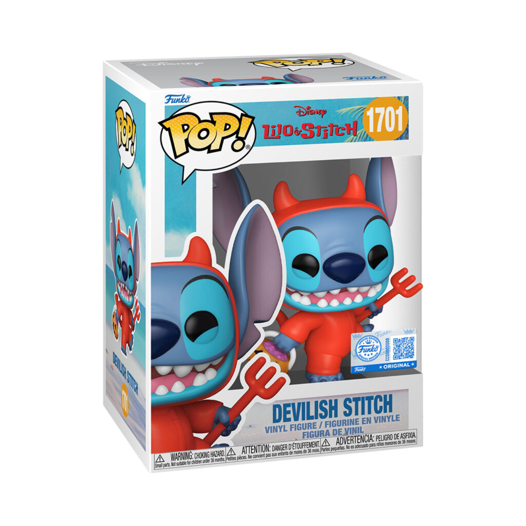 Devilish Stitch – Lilo & Stitch Funko Pop – Special Edition #1701