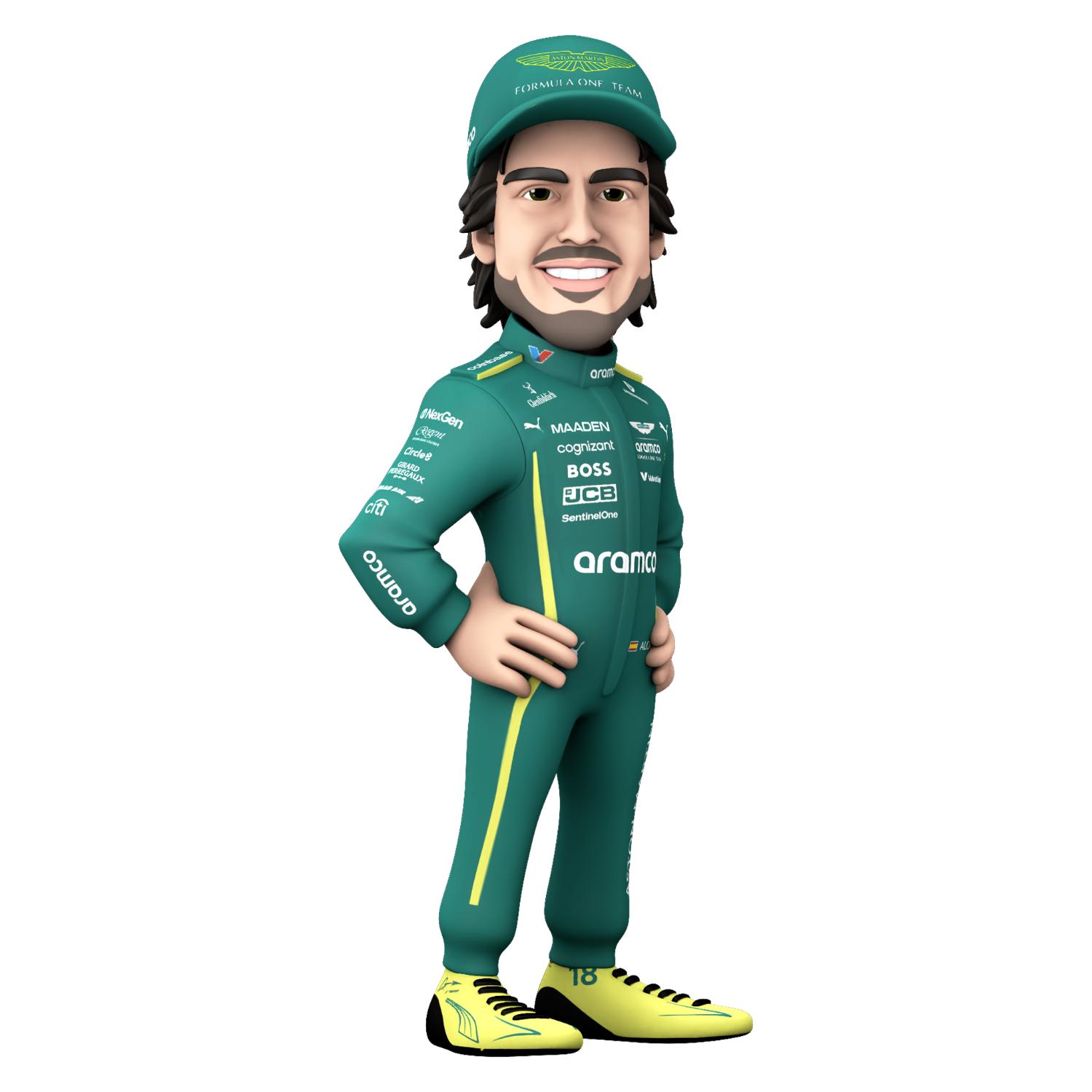 Fernando Alonso Minix Figure – Aston Martin Collectable | Minix
